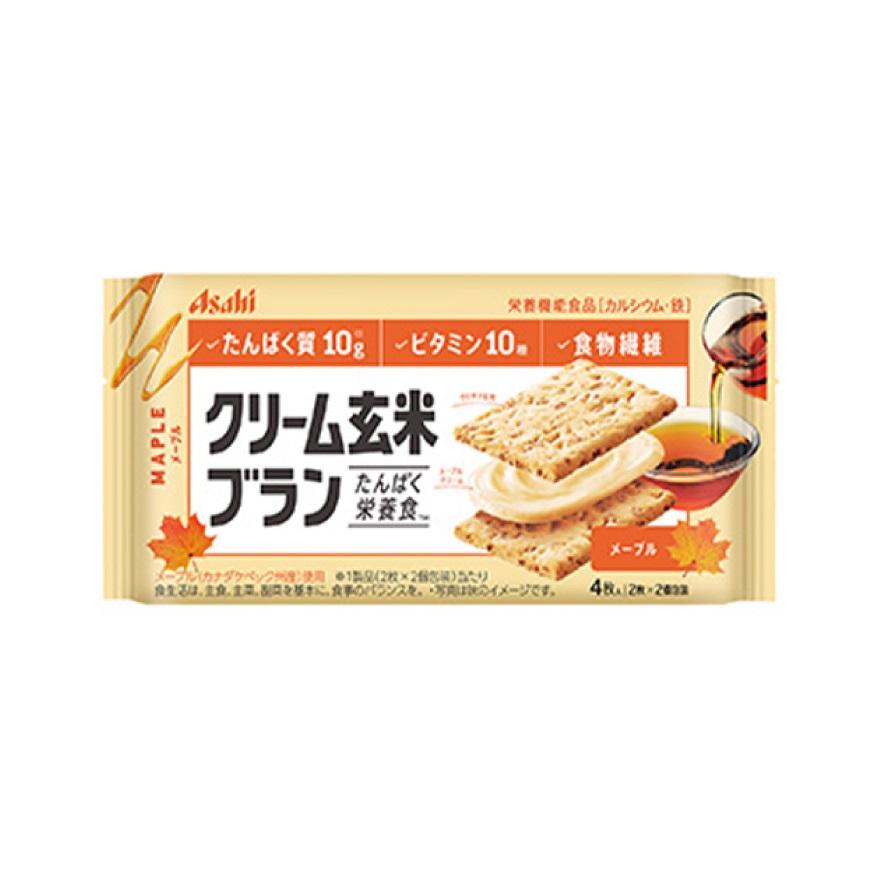 [Asahi][Cream Brown Rice Bran Maple] – World Snack